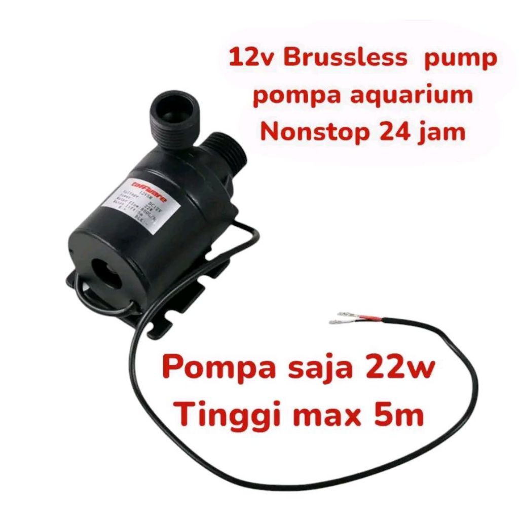 Jual paket pompa submersible 12volt 30w, 12v 22w pompa mini - Taffware ...