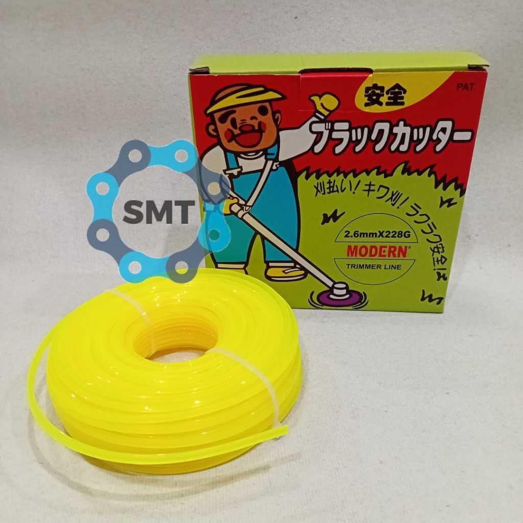 Jual Senar Potong Rumput Trimmer Line Tali 2,6mm 2,6 mili 40 meter ...