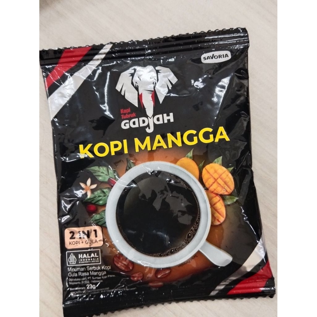 Jual Baru !!! Kopi Gajah Special Mix Kopi Rasa Mangga 23gr Coffee (1rtg ...