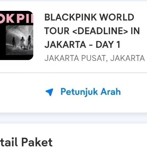 Jual [TICKET] Blackpink concert 2025 Deadline | Shopee Indonesia