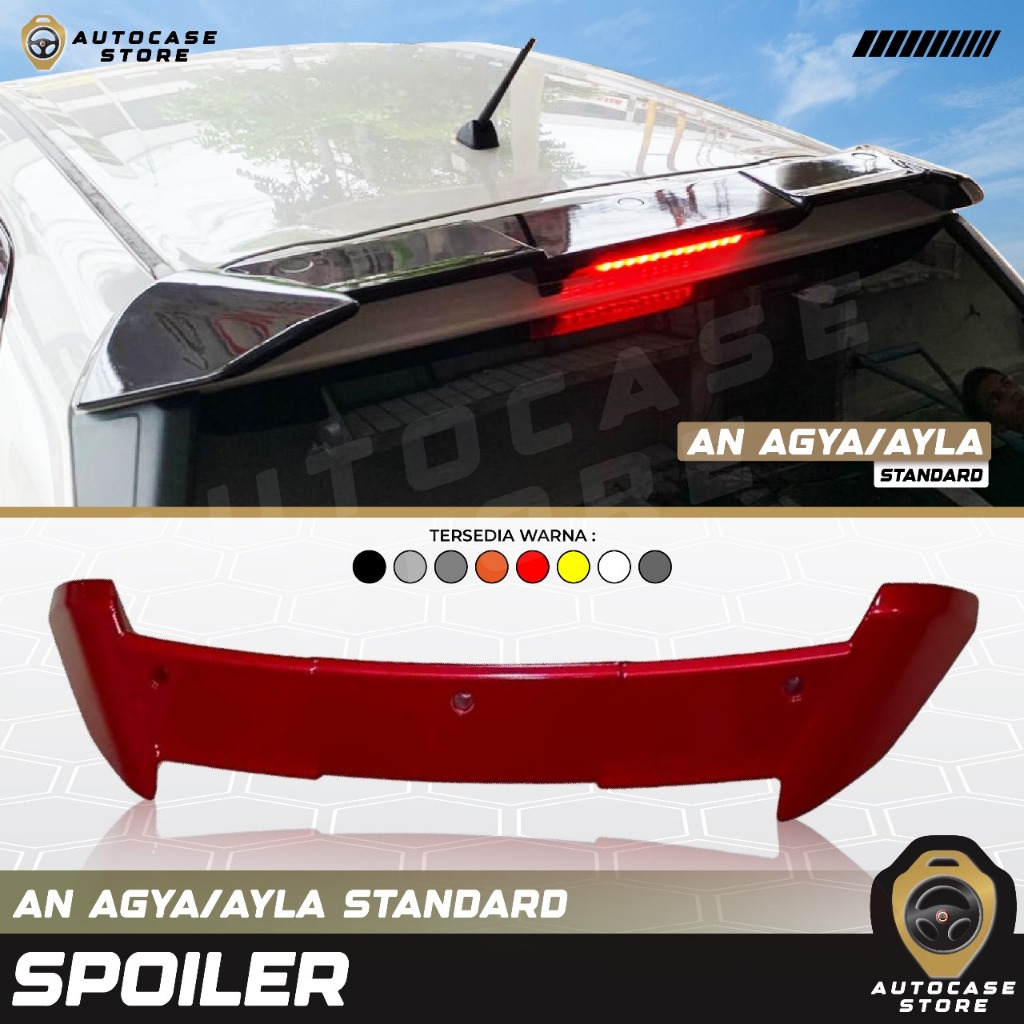 Jual SPOILER AYLA/AGYA 2023-UP MODEL STANDAR | Shopee Indonesia