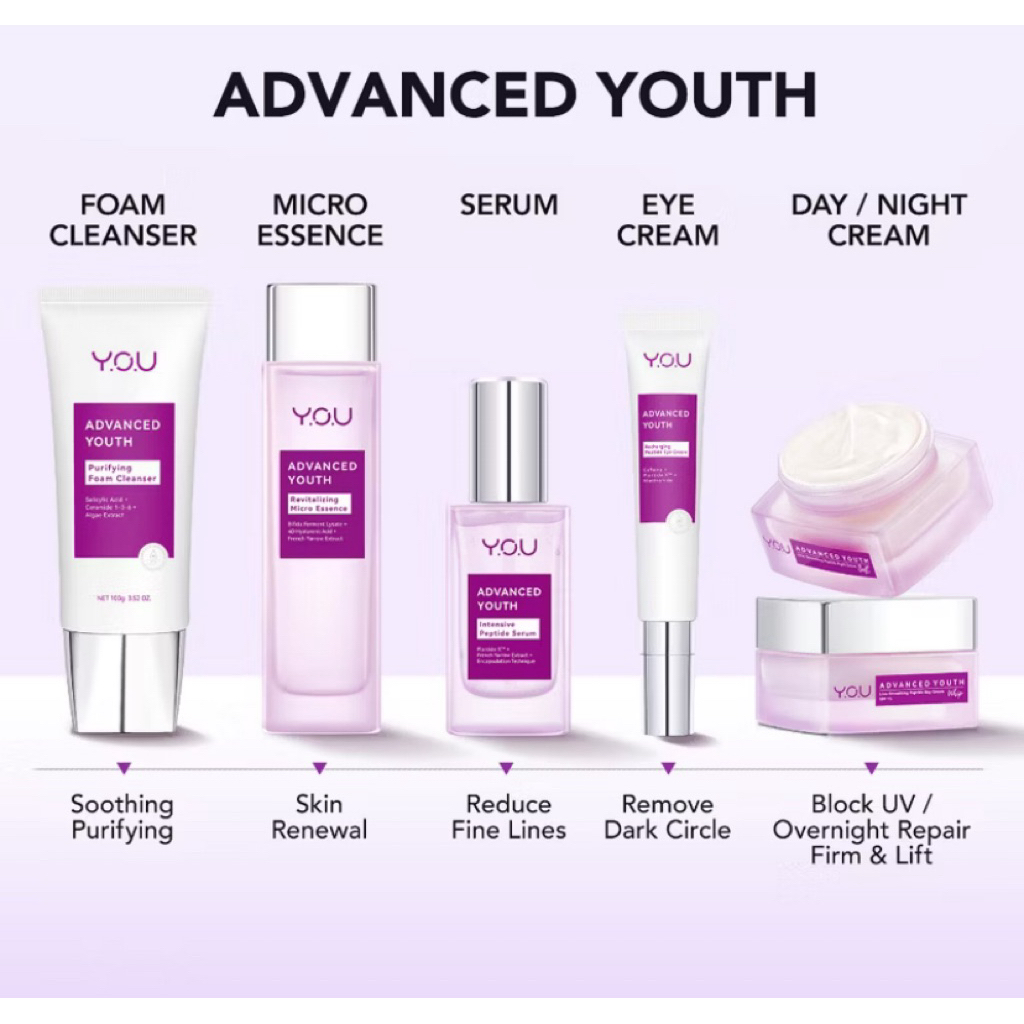 Jual YOU ADVANCED YOUTH YOU Advanced Youth Recharging Peptide All ...