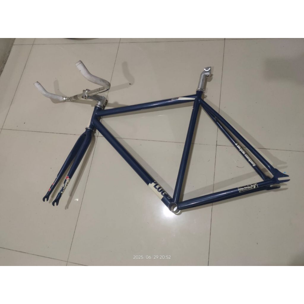 Jual frame set sepeda single fixie charge plug | Shopee Indonesia