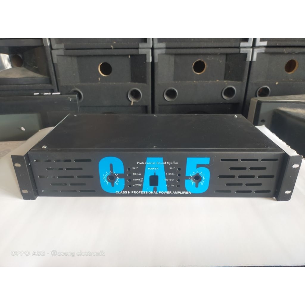 Jual box power amplifier CA 5 box 2lubang potensio | Shopee Indonesia