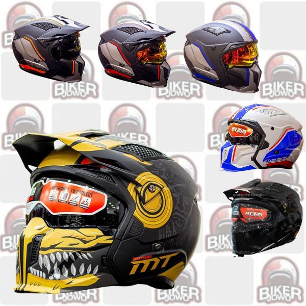 Jual Helm Modular Mt Helmets Streetfighter Sv Modular Touring Helmet ...