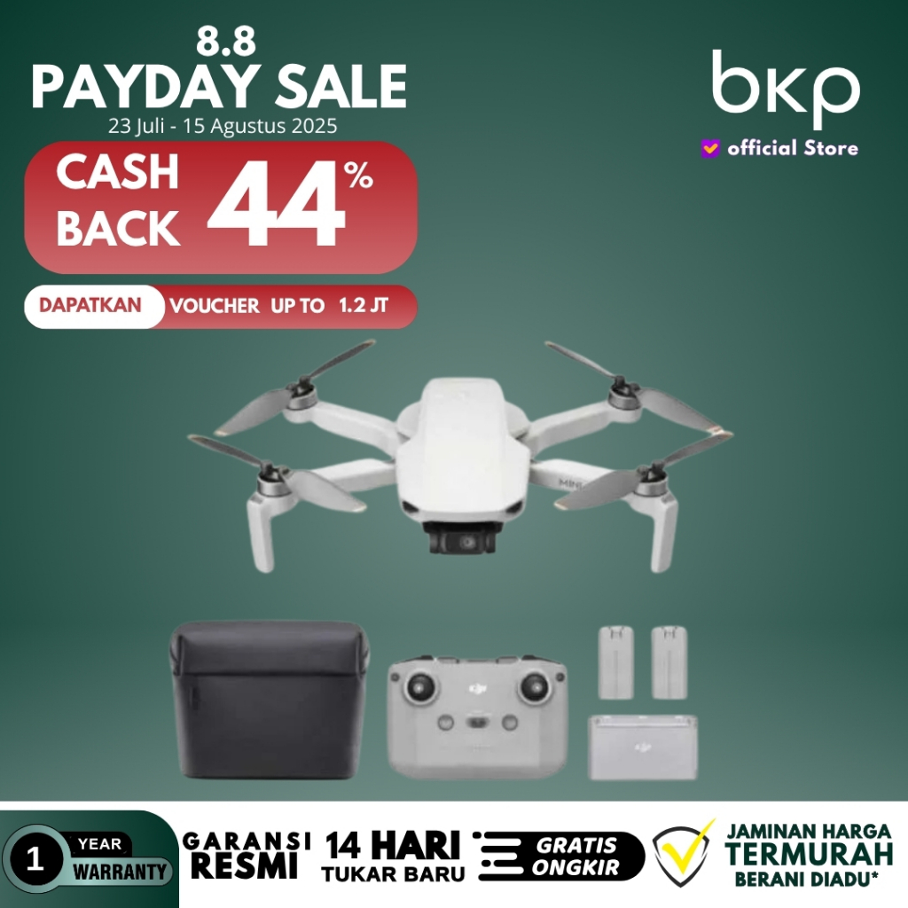 Jual DJI MINI 4K Fly More Combo / DJI Mini 2 SE Fly More Combo Drone GARANSI RESMI | Shopee ...