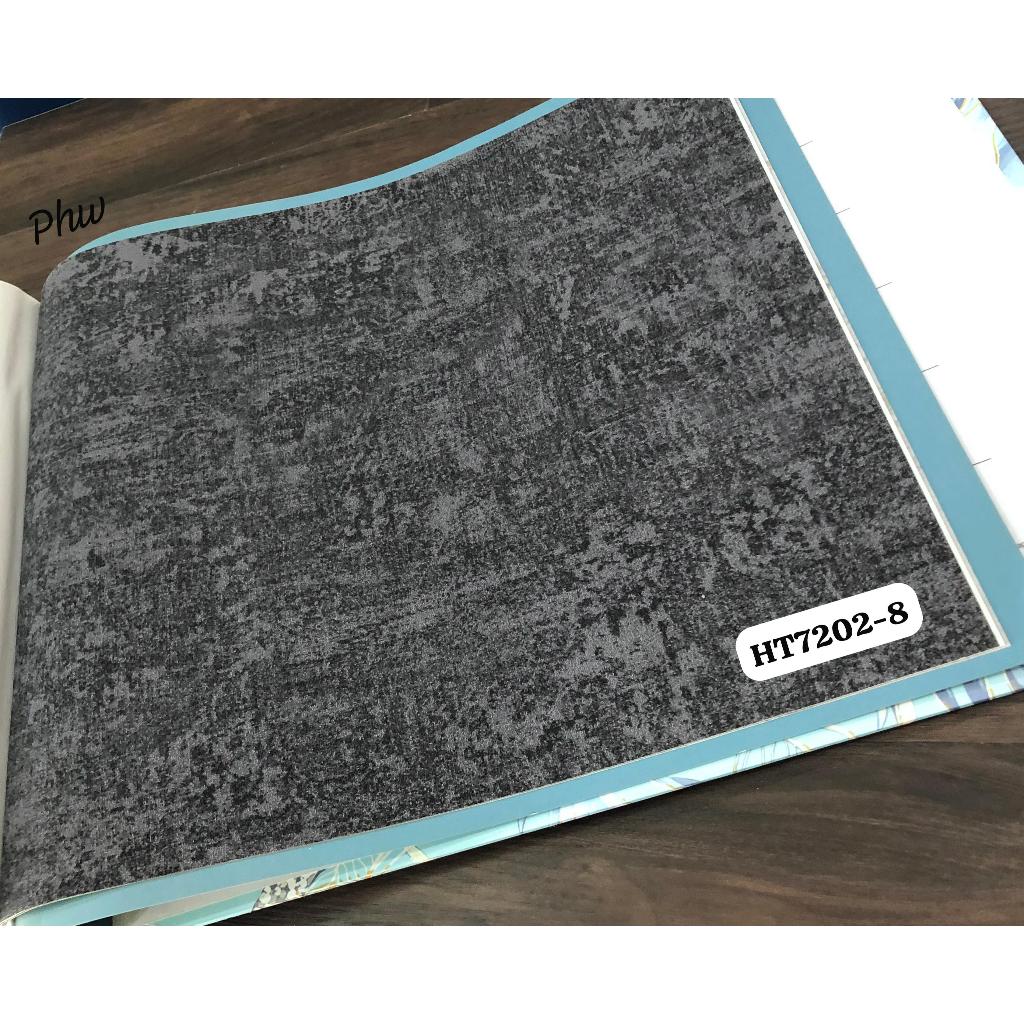Jual Wallpaper Dinding Abu Hitam Polos Cream Hijau Soft Simple 7202 ...