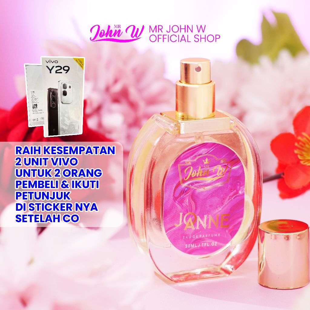 Jual Mr john w Jo Anne Eau De Parfume 30ml Premium Tahan Lama women ...