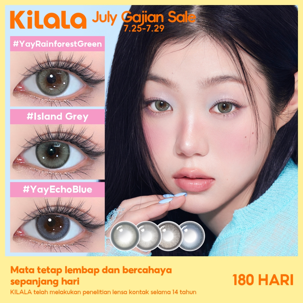 Jual Kilala Lensa Kontak Mata Warna, Softlens LensaKontak Minus untuk ...