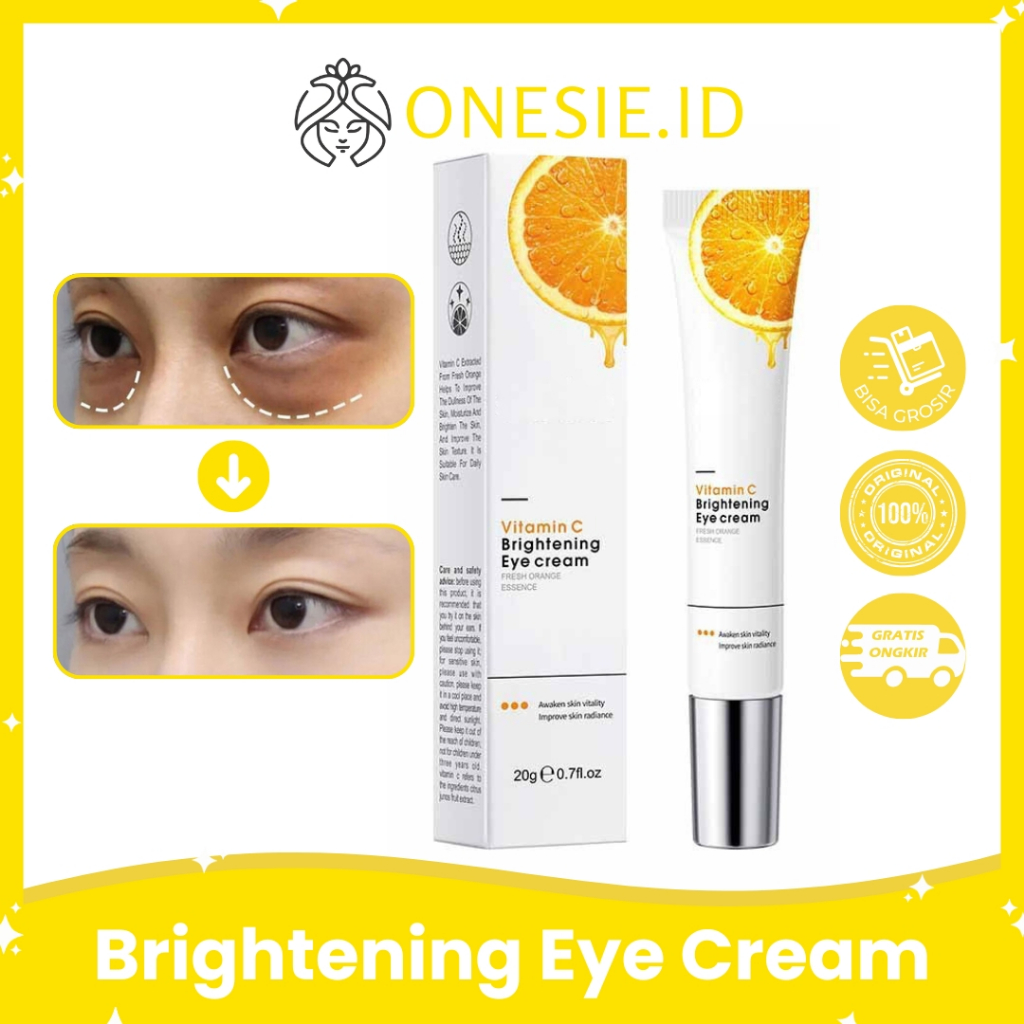 Jual SADOER Vitamin C Brightening Eye Cream 20g Krim Penghilang Mata ...