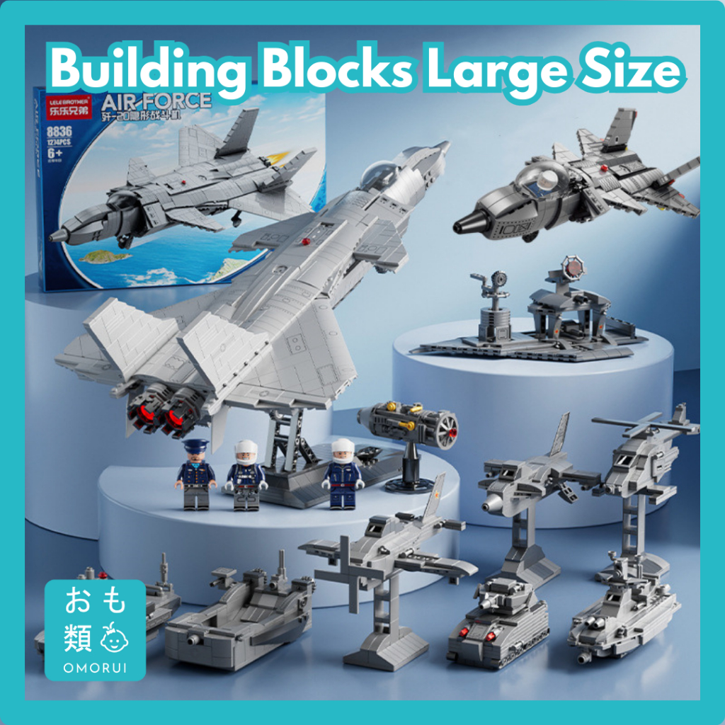 Jual Mainan Anak Building Blocks JUMBO Besar Susun Puzzle by Omorui ...