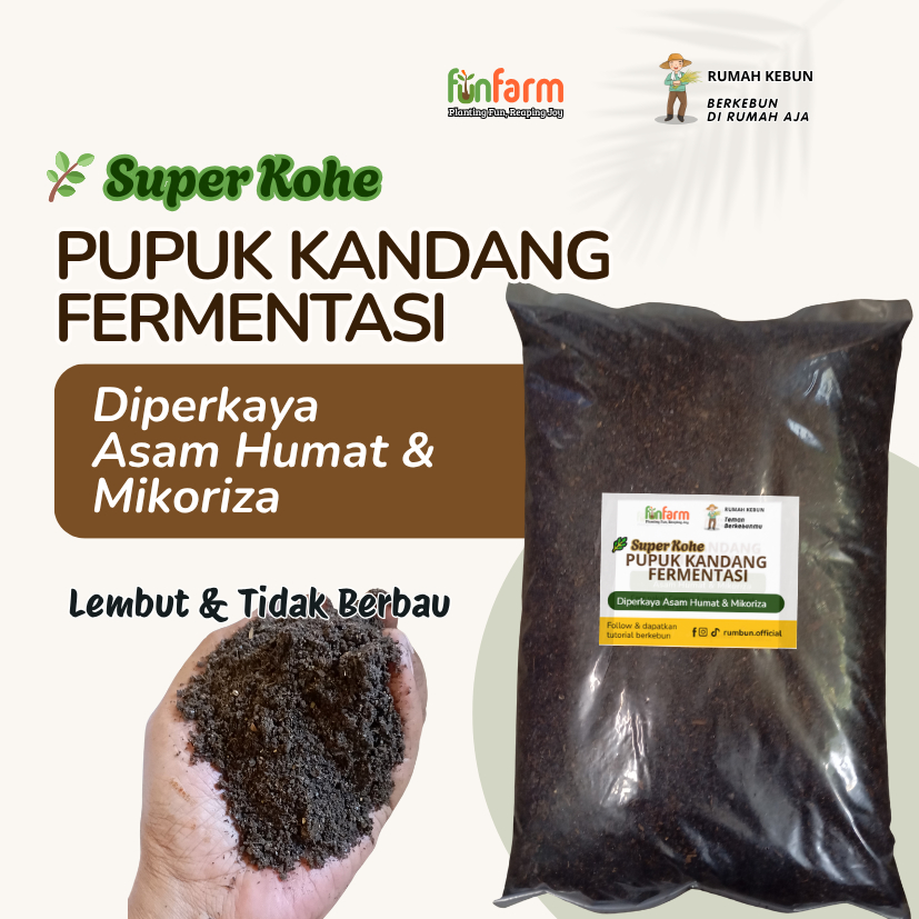 Jual Pupuk Kandang Kambing Halus - Kohe Fermentasi Organik Siap Pakai ...