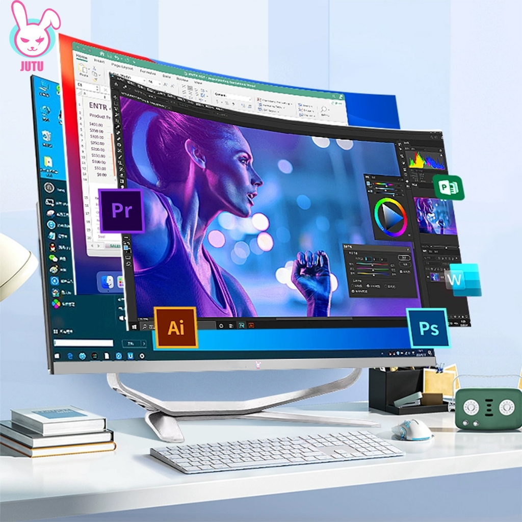 Jual Fullset Komputer PC All in One Intel Core i3/i5/i7, RAM 8G/16G+SSD 256G/512G/1TB - Desktop ...