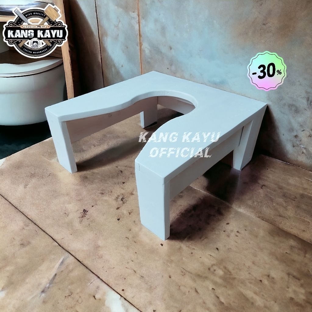 Jual Kang Kayu Kursi Toilet Duduk Portable Kursi WC Jongkok Ibu Hamil ...