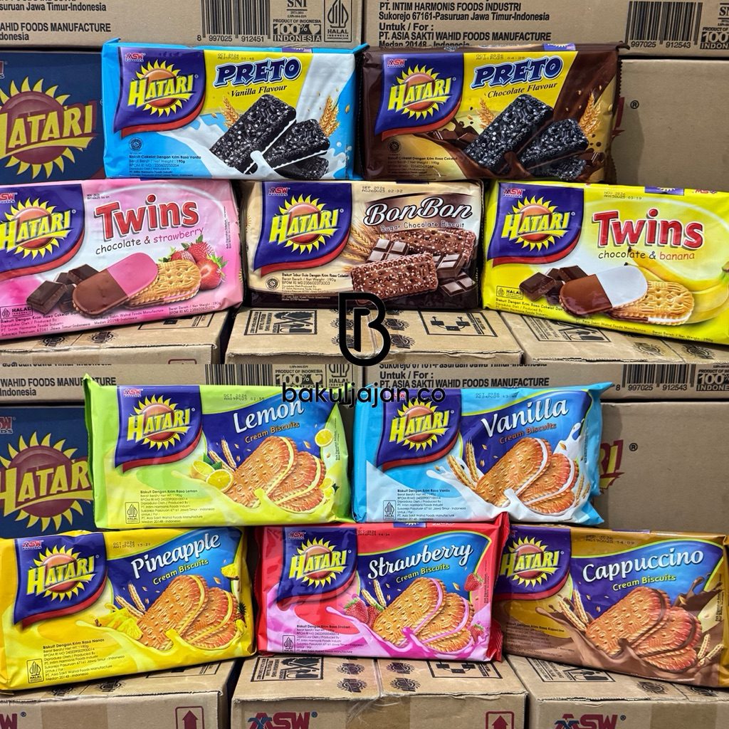 Jual Hatari Cream 190Gr (1 Dus Karton isi 21) Hatari Preto, Bonbon ...