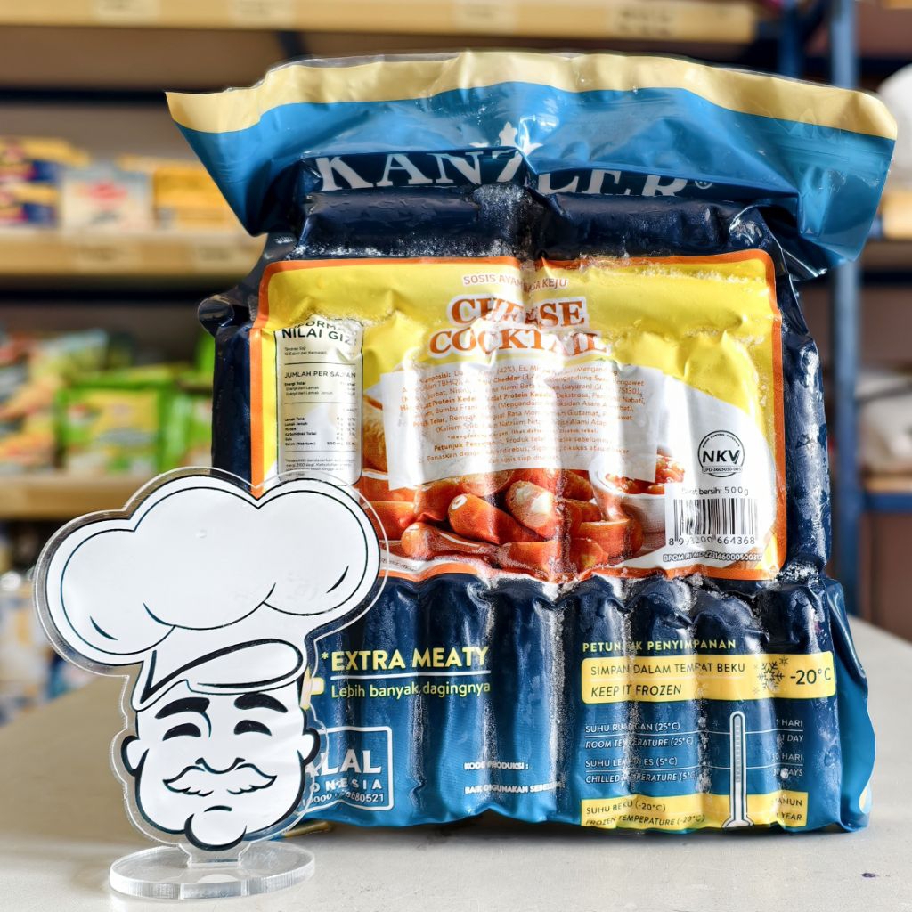 Jual Kanzler Cheese Cocktail 500Gr / Sosis Keju Kanzler Cocktail 500Gr ...