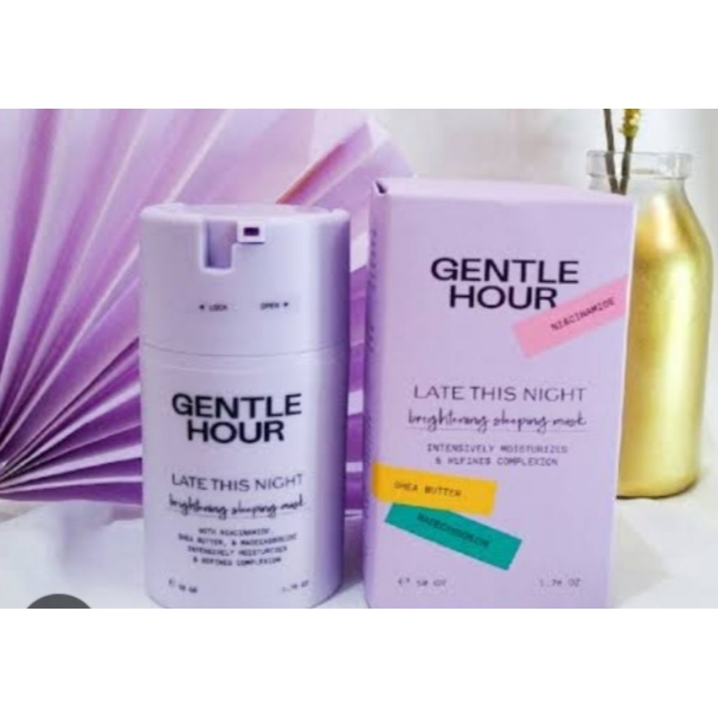 Jual GENTLE HOUR Late This Night Brightening Sleeping Mask 50GR ( EXP ...
