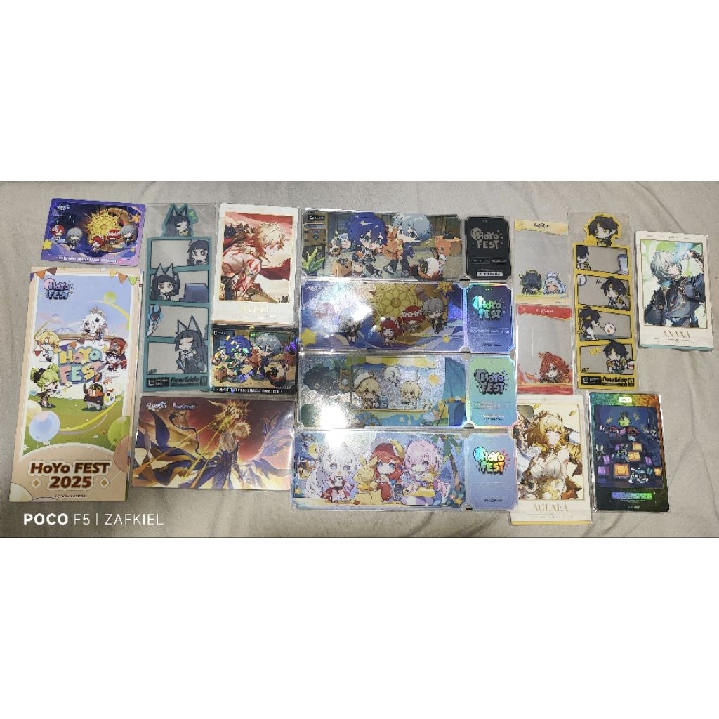 Jual [Official Limited] All HoyoFest 2025 Merch, HI 3, HSR, Genshin ...