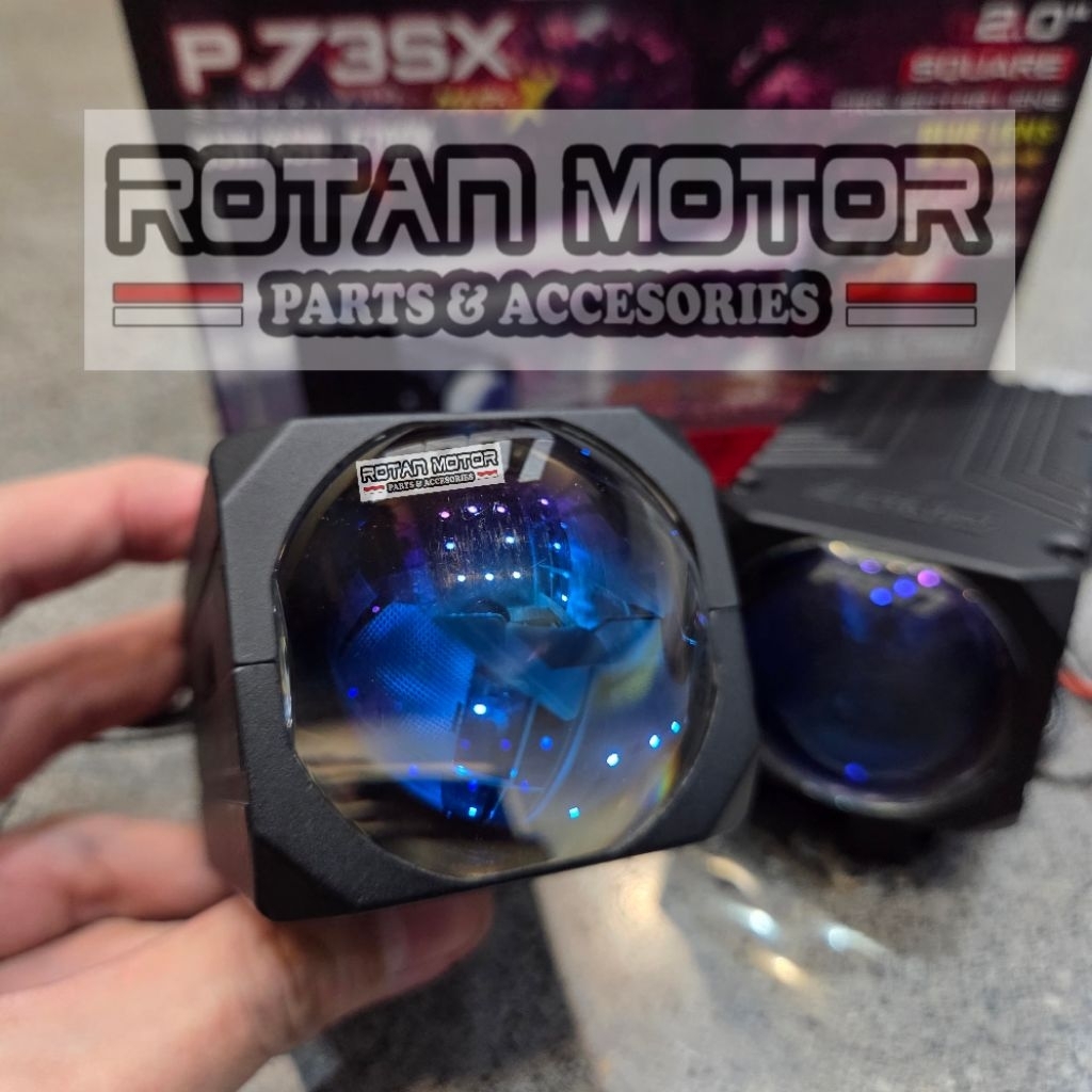 Jual BILED VIRAL / PROJIE LED / LASER LED PR07 P73SX MARK X 2 INCH BLUE ...