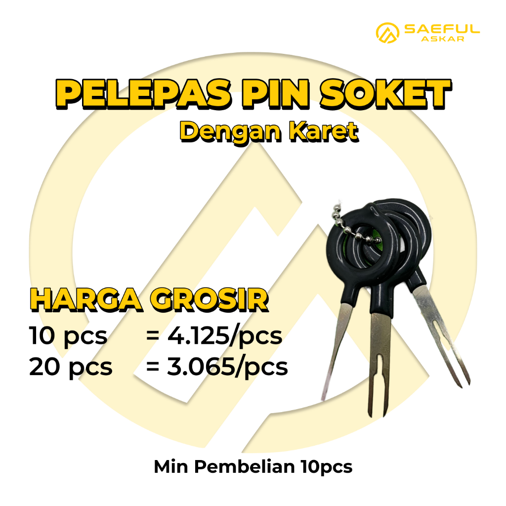 Jual [Grosir] 3pcs Pelepas Pin Soket/Alat Pelepas Pin Soket/Terminals ...
