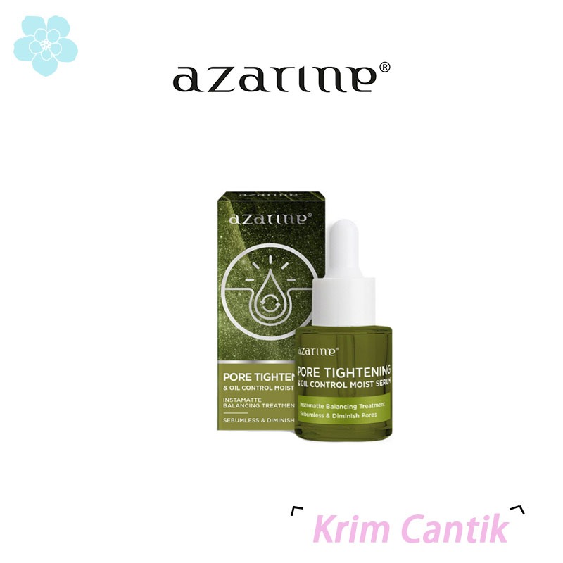 Jual Azarine Pore Tightening & Oil Control Moist Serum-20ml | Shopee ...