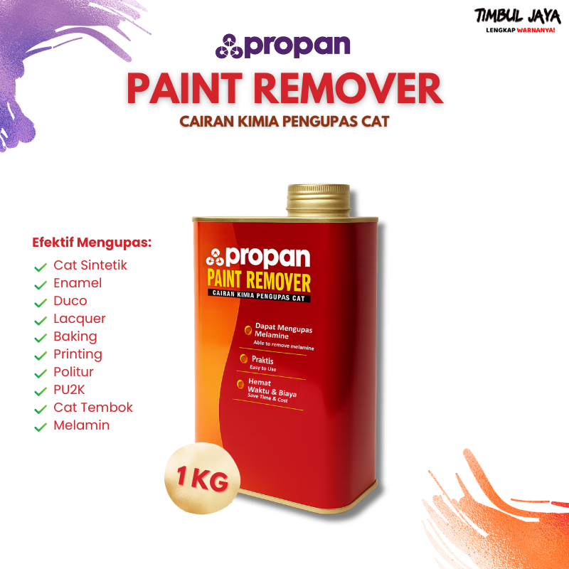 Jual Propan Paint Remover Cat Banyak Media PPR730 1Kg / Perontok Cat ...