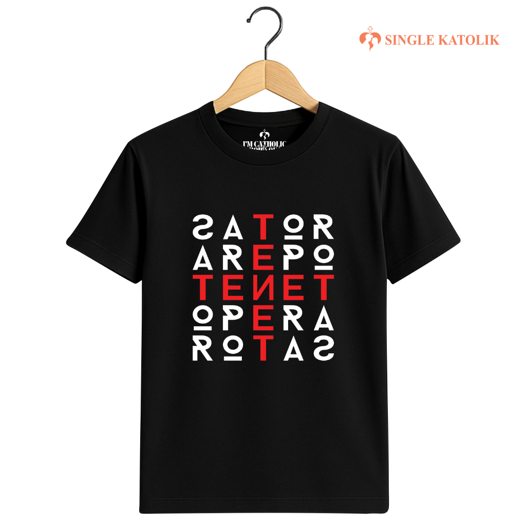 Jual SATOR AREPO TENET OPERA ROTAS - Kaos Rohani - 100% Katun Premium - Sangat Nyaman - Single ...