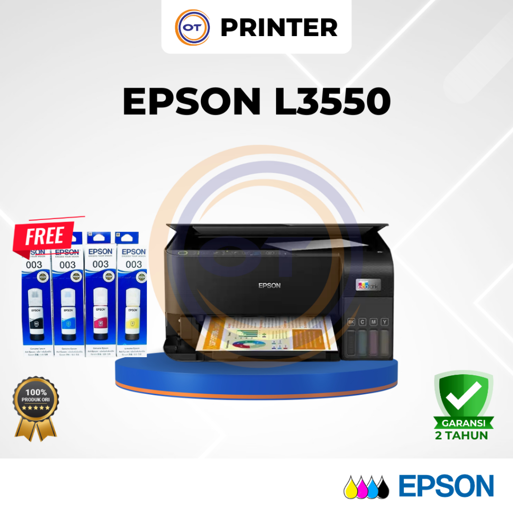 Jual Printer Epson L3550 Print Scan Copy WiFi Ink Tank Garansi 2 Tahun ...
