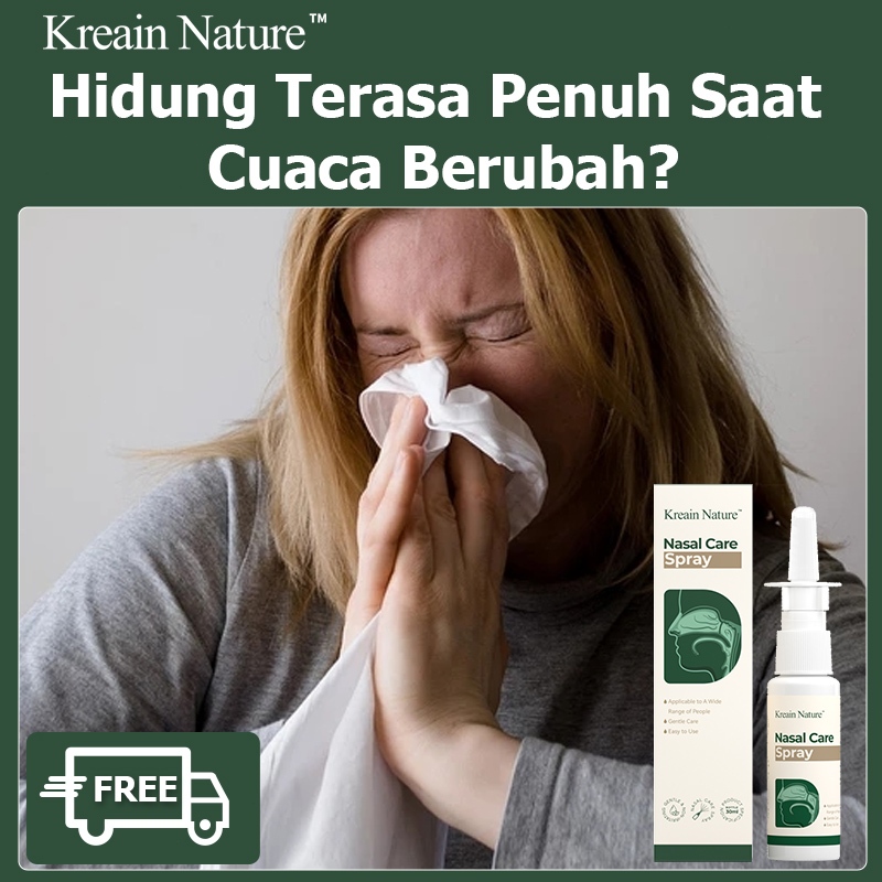 Jual Kreain Nature Semprot Hidung Herbal – Kesegaran Lembut Sehari-hari ...