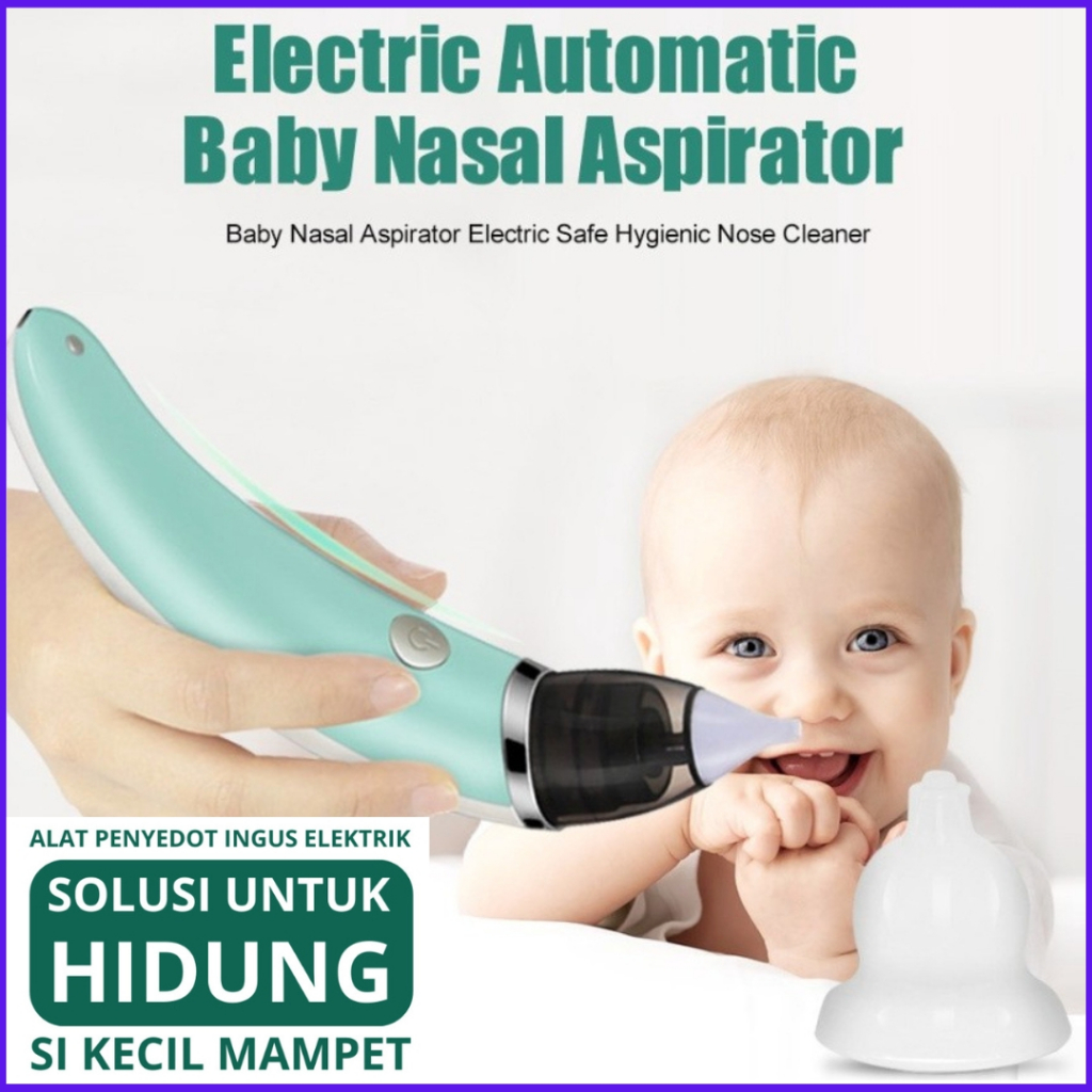 Jual KS COD Little Bees Baby Nasal Aspirator Alat Pembersih Hidung Penyedot Ingus Bayi Elektrik ...