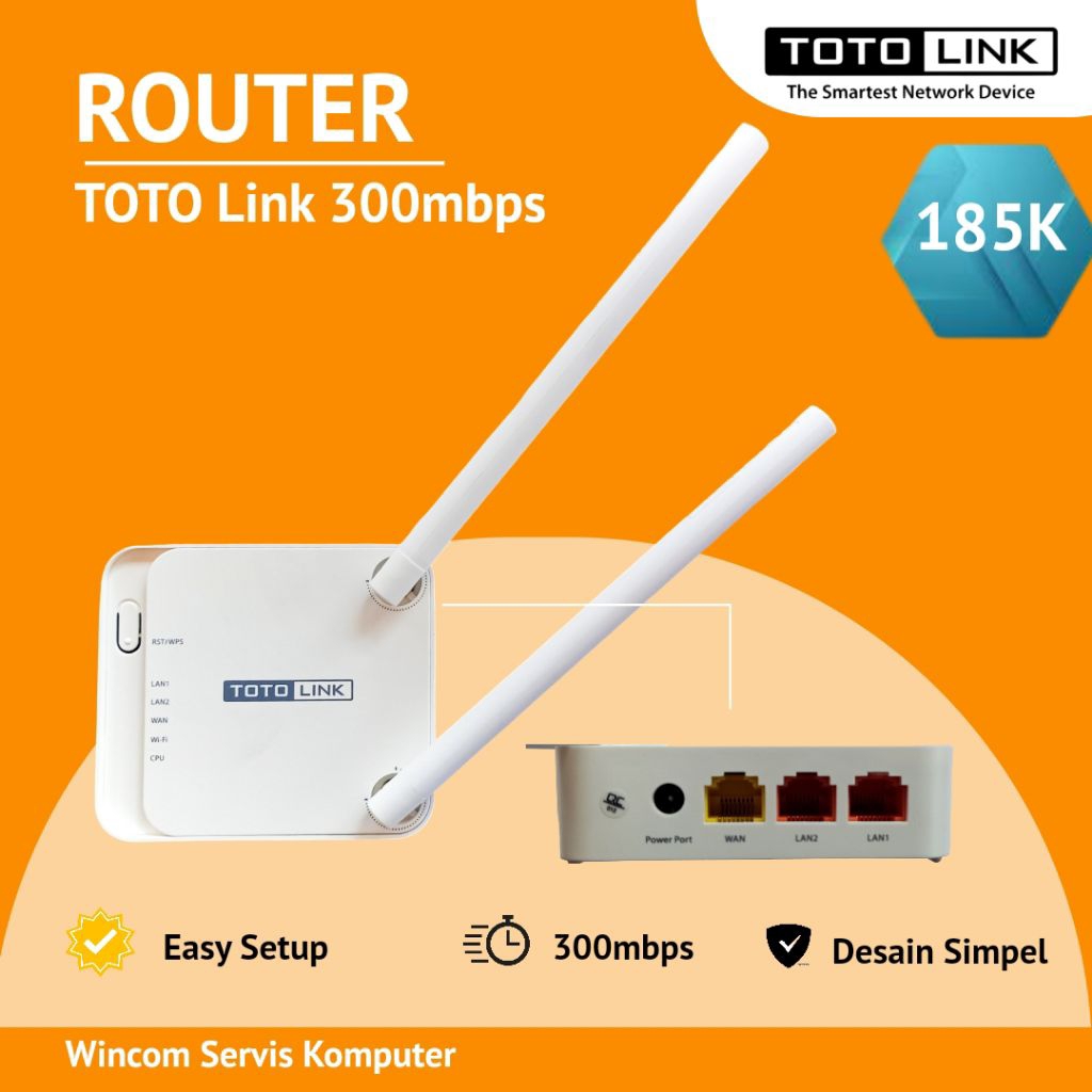 Jual router toto link 2 antena | Shopee Indonesia