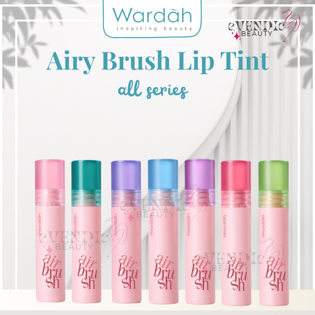 Jual READY WARDAH Air Brush Lip Tint All Series | ROSEIVY | PERSIMOON ...