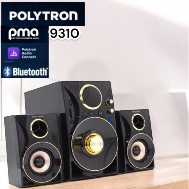 Jual POLYTRON speaker PMA9310 Multimedia Audio Speaker Portabel ...
