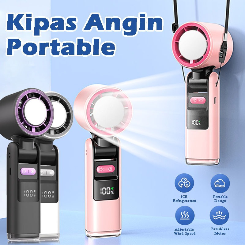 Jual Apromee K80 Kipas Angin Portable Tahan Lama 24 jam High-Speed ...