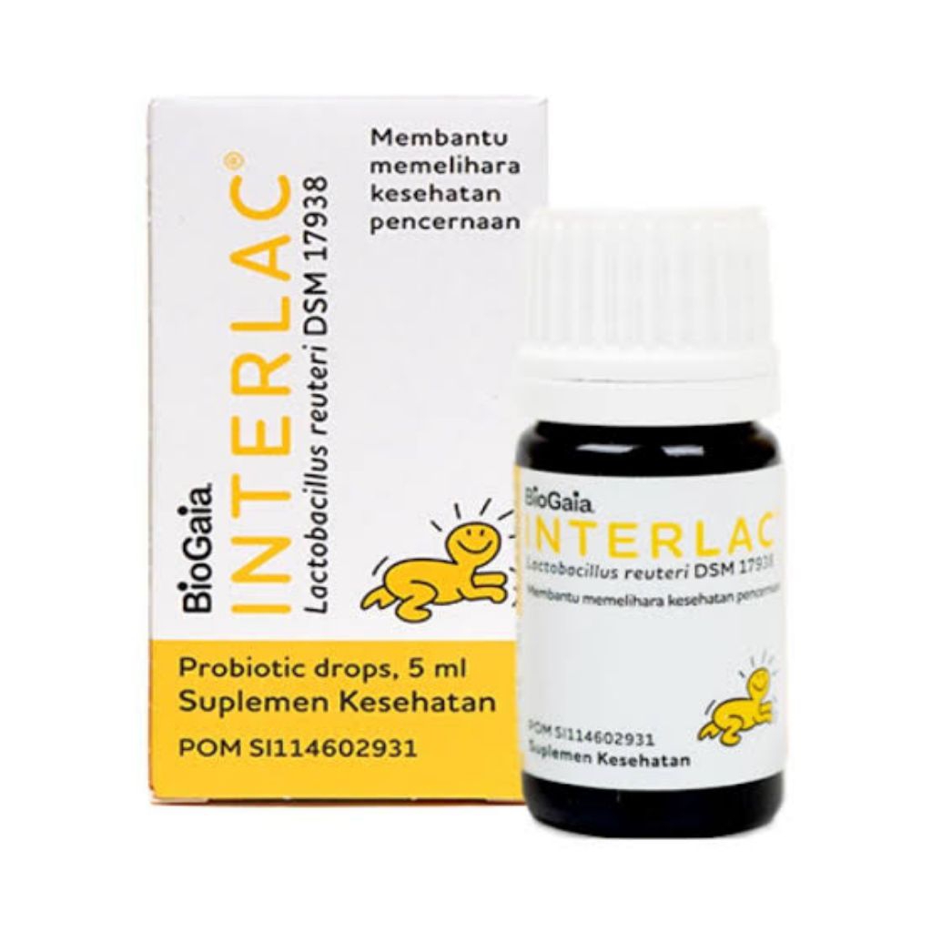 Jual Interlac Probiotik Drops 5ml - Menjaga Kesehatan Saluran ...