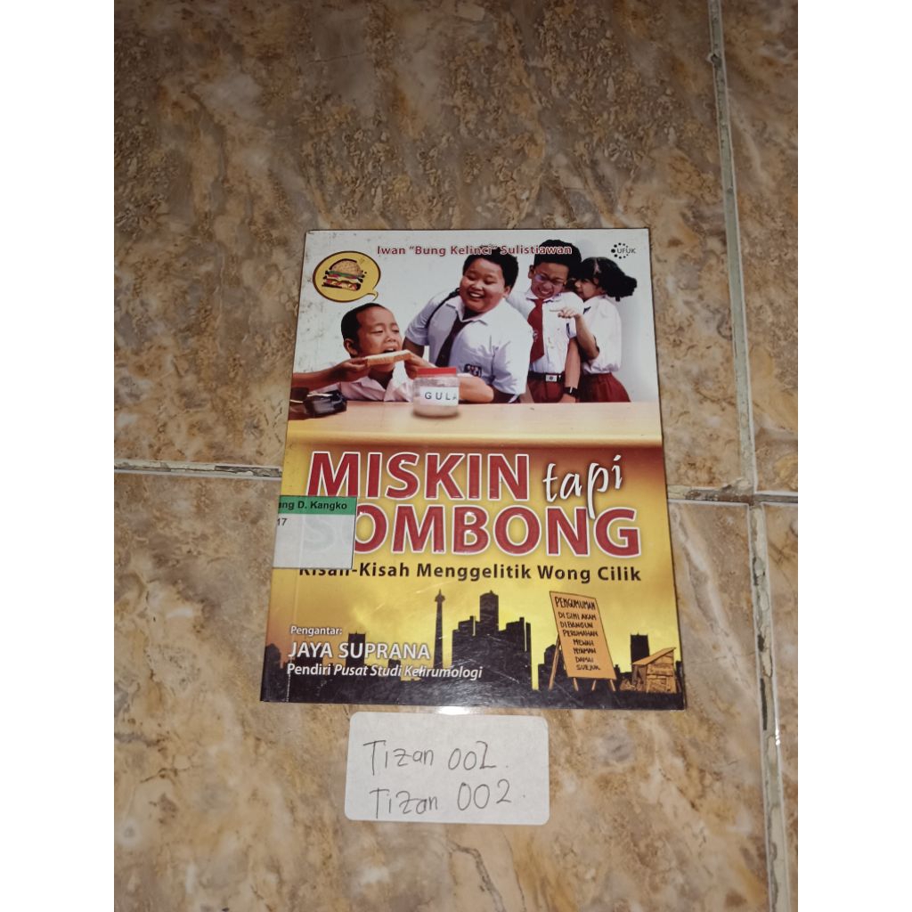 Jual Buku Miskin tapi sombong kisah kisah menggelitik wong cilik ...