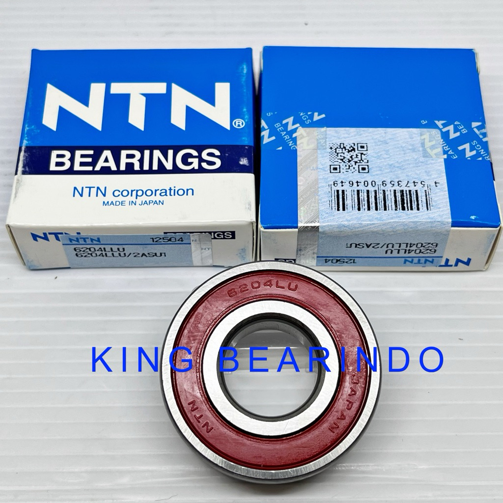 Jual BALL BEARING 6204 LLU TN 6204LLU 20mm x 47mm x 14mm | Shopee Indonesia