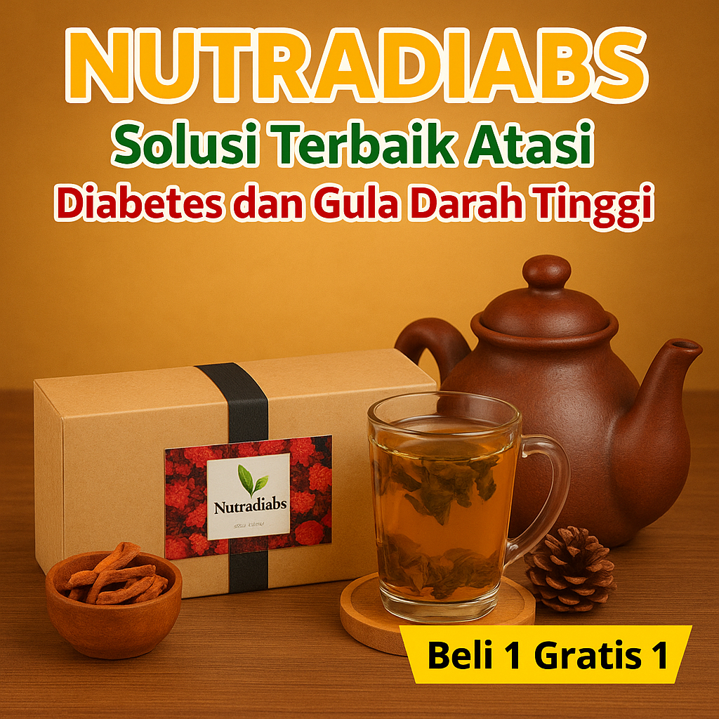 Jual [Promo Beli 1 Gratis 1] Nutradiabs Herbal Alami Atasi Diabetes Dan ...