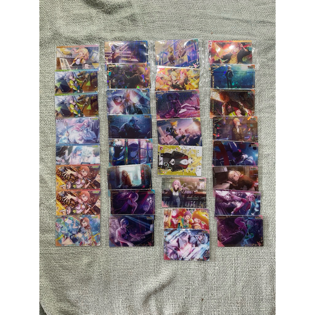 Jual PRSK PJSK Project Sekai Wafer cards Nigo Ena Kanade Mafuyu Mizuki ...