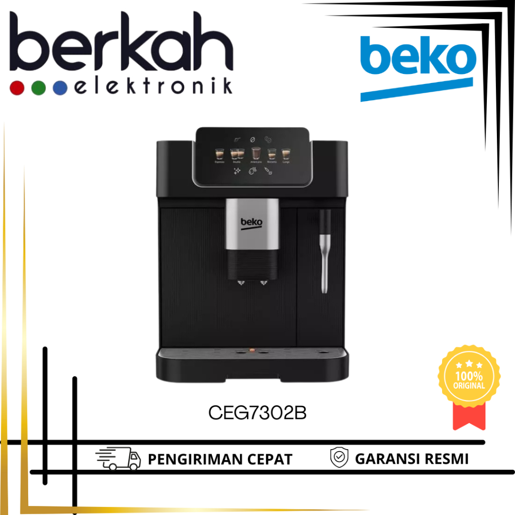 Jual Beko CEG7302B Espresso Coffee Machine w/ Milk Steamer / Espresso ...