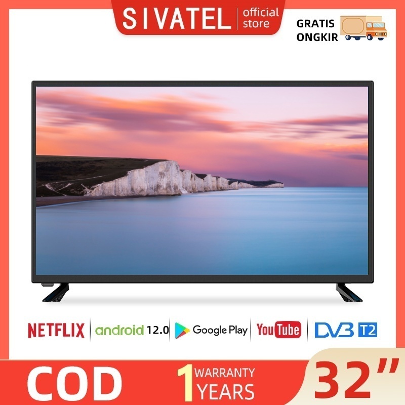 Jual Sivatel TV LED Smart 32 inch FHD Ready Televisi Murah Promo ...