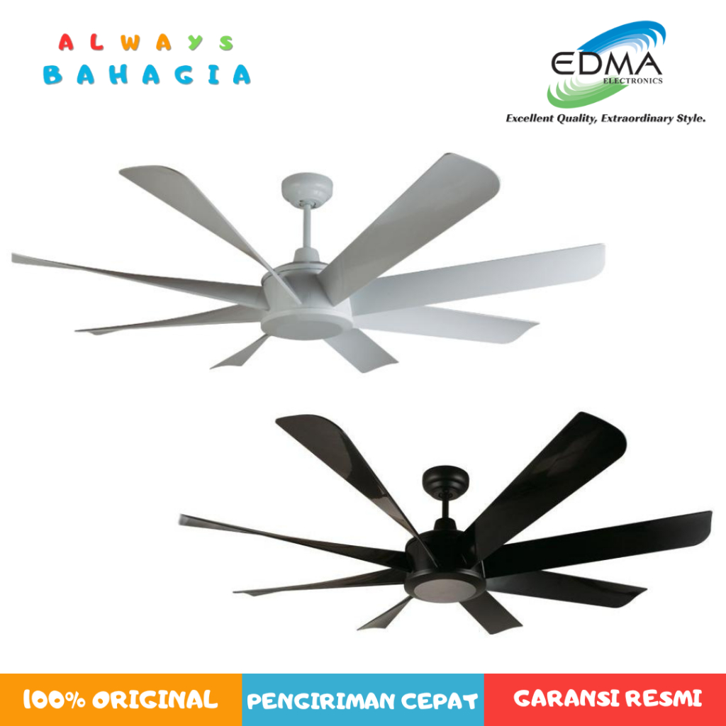 Jual MT. EDMA OLYMPIA 60" Kipas Angin Dekorasi Gantung Dengan Remote ...