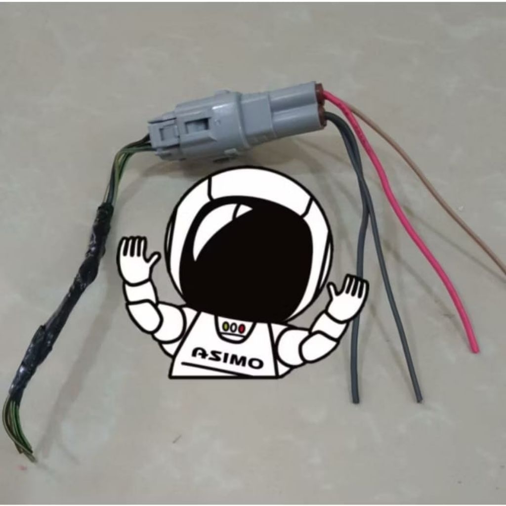 Jual soket pin 4 Original original toyota Daihatsu Avanza Xenia Calya ...