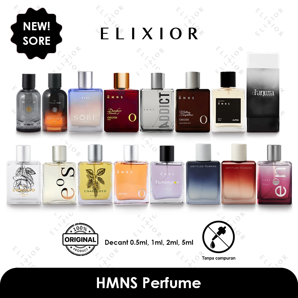 Jual HMNS PERFUME (Decant / Share / Tester 1ml 2ml 5ml 8ml 10ml) 100% ...