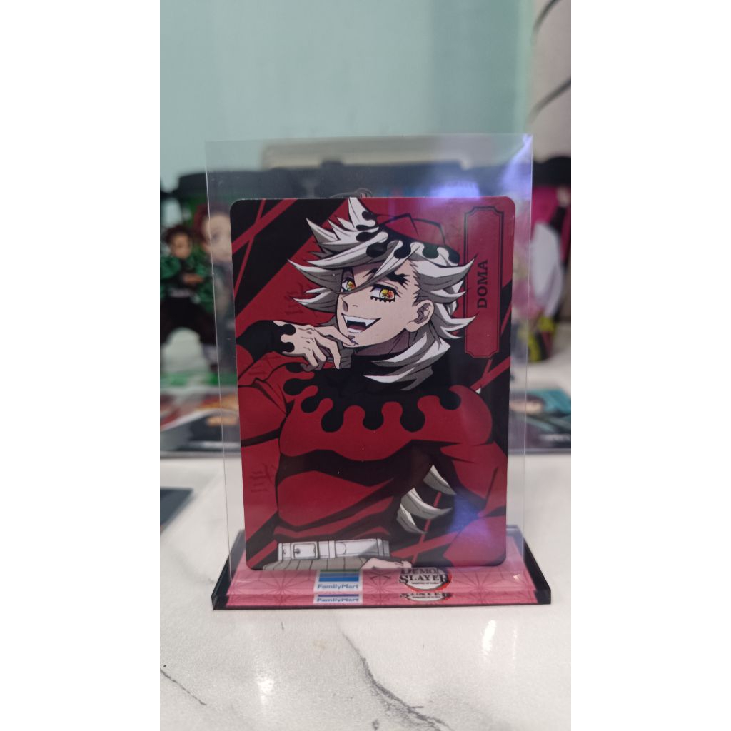 Jual Douma Demon Slayer x Familymart Kartu Card Uppermoon 2 | Shopee ...