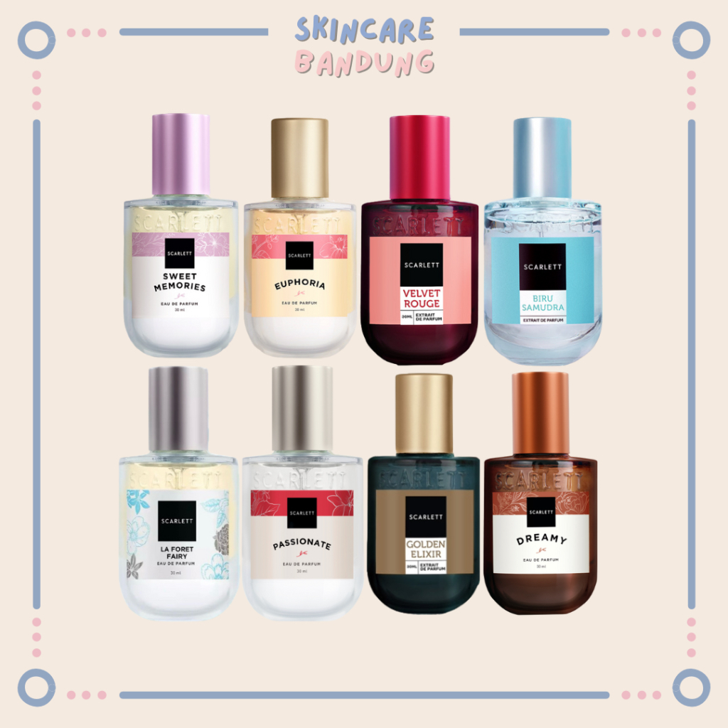 Jual Scarlett Whitening Eau de Parfum Extrait de Parfum Perfume EDP ...