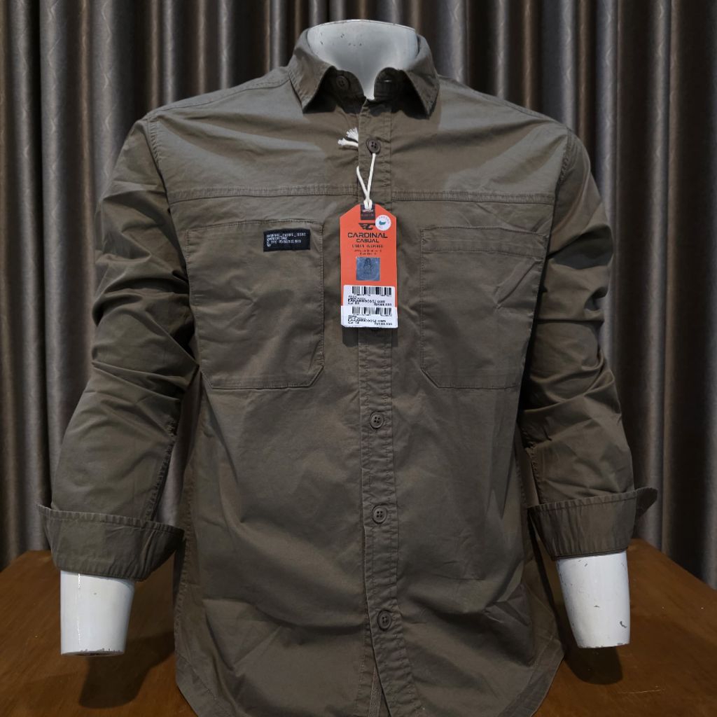 Jual CARDINAL CASUAL ORIGINAL KEMEJA ADVENTURE LENGAN PANJANG REGULER ...