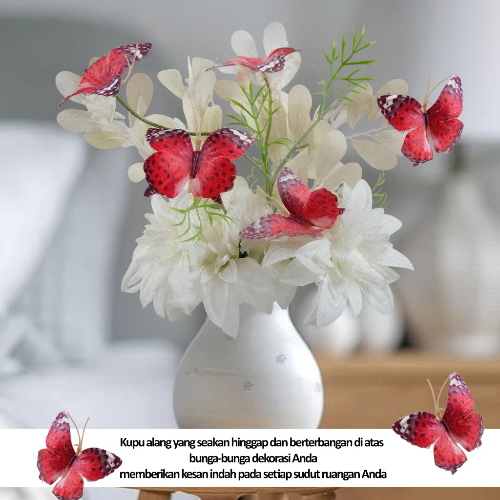 Jual BUNGA KUPU ALANG X5 ARTIFICIAL UNIK / FLOWER PREMIUM / DEKORASI ...