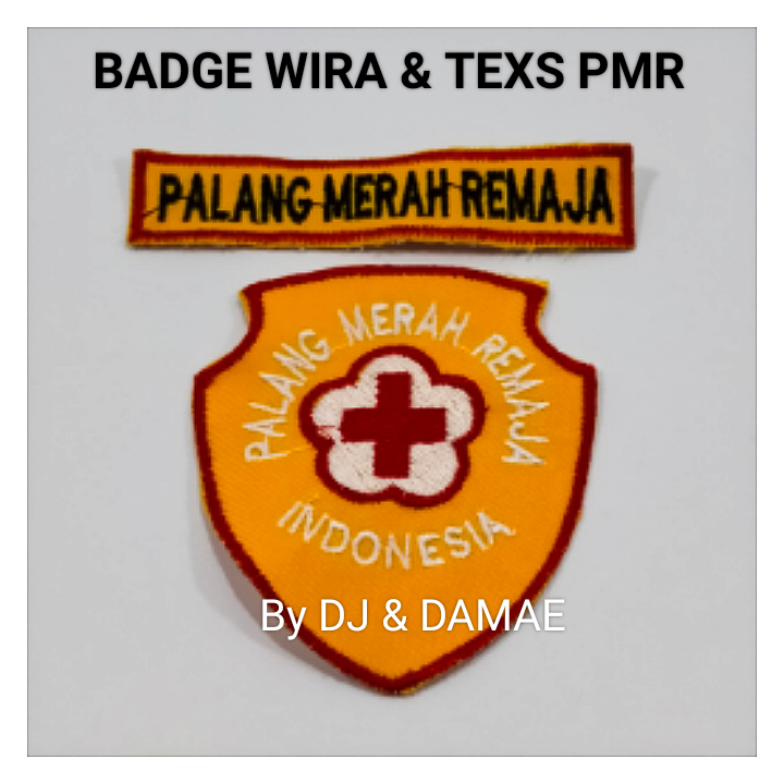Jual Atribut Palang Merah Remaja BADGE WIRA KUNING | Shopee Indonesia