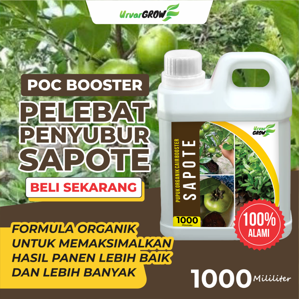 Jual Pupuk Organik Cair Khusus Tanaman Sapote 1Liter - Booster Panen ...